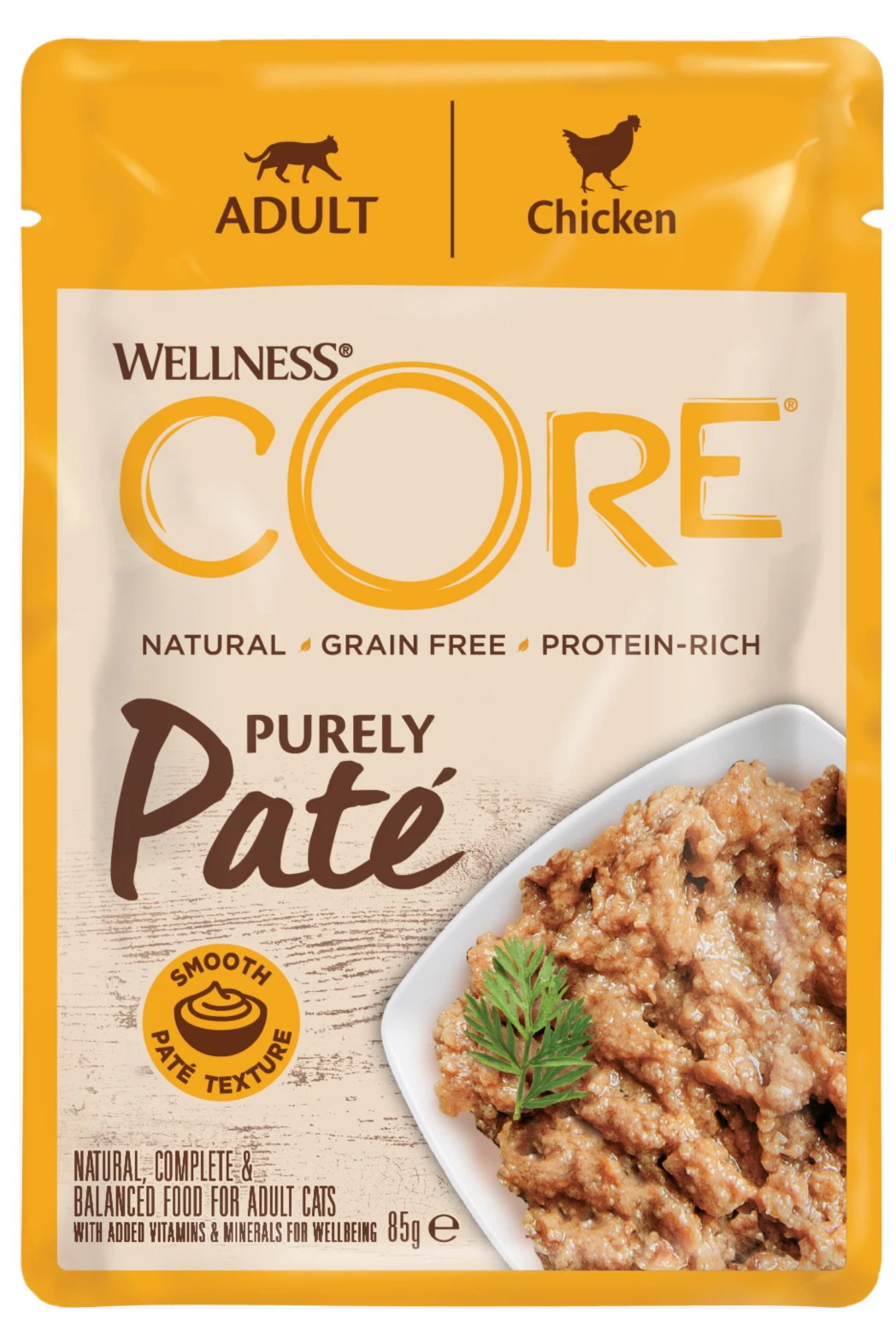 CORE Petfood Kattepostei, kylling 85 g | ZOO.no