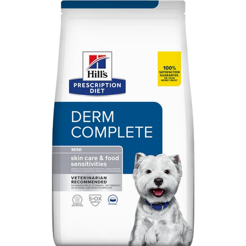 Hills Science Plan Adult Derm Complete Miniature - Dry Dog Food 6 kg ...