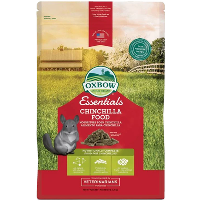 Oxbow Chinchilla Deluxe Food Red 1,36 kg | ZOO.fi