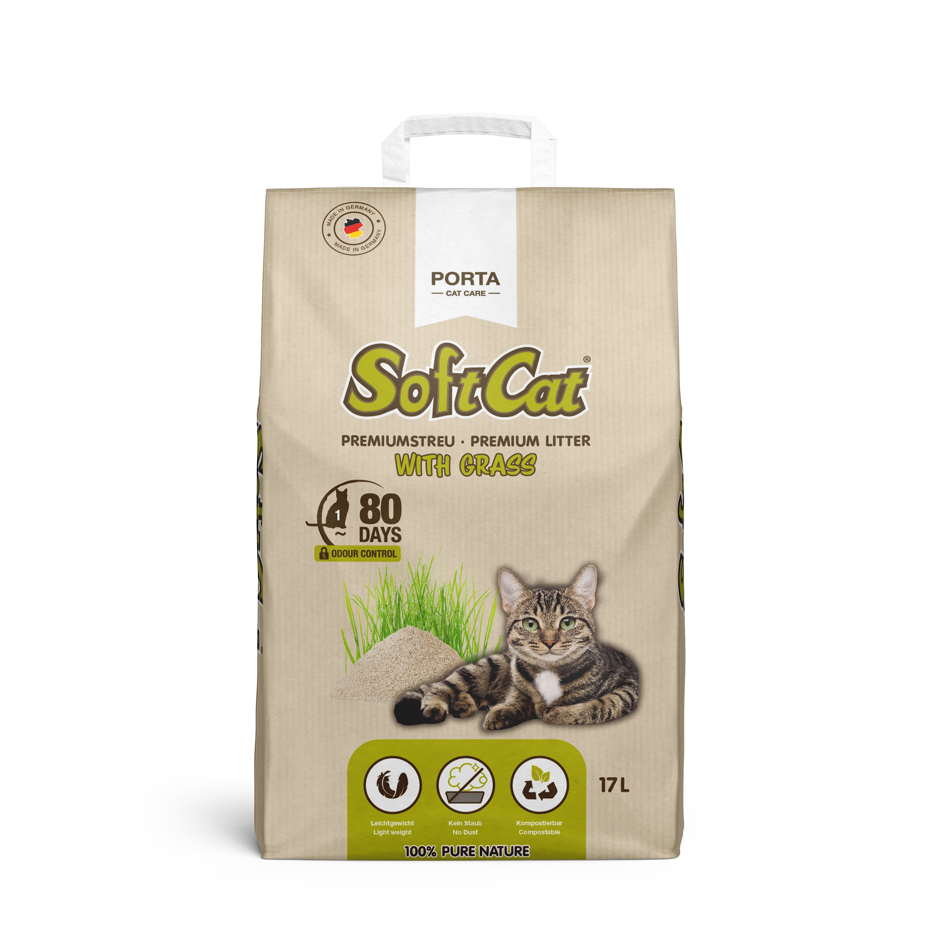 SoftCat Natural & Light - Soft Cat Kattsand | ZOO.se