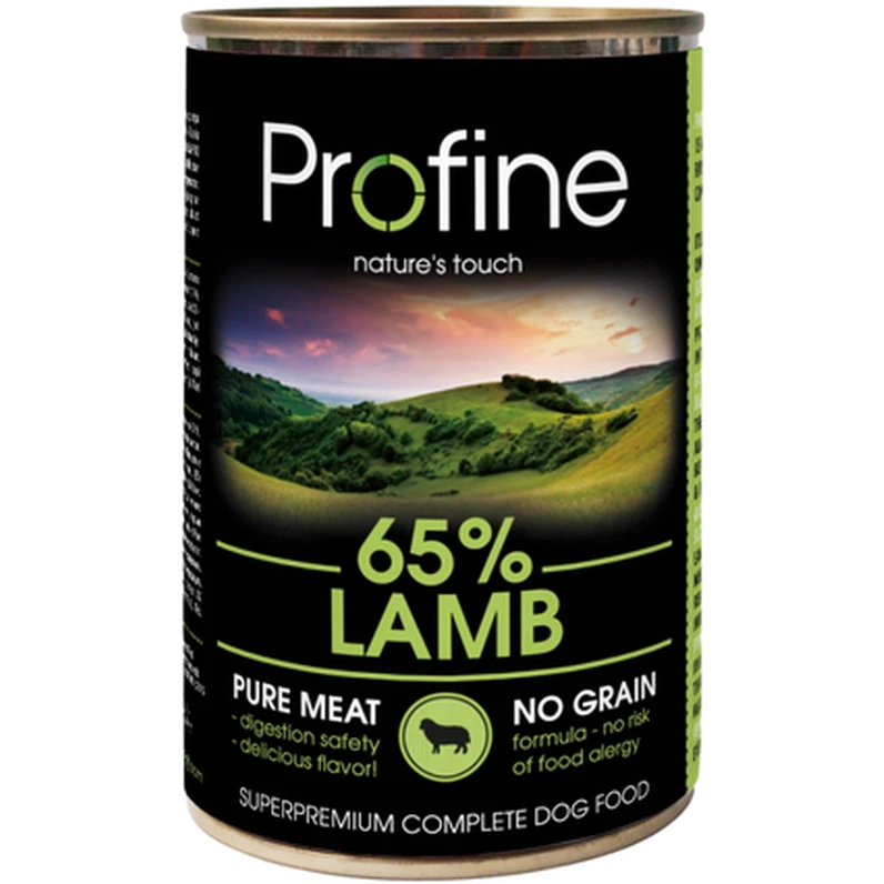 Profine Dog Wet Food Cans 65% Lamb With Hearts | ZOO.fi