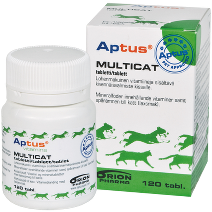 Aptus Multicat 120 tabletter | ZOO.no