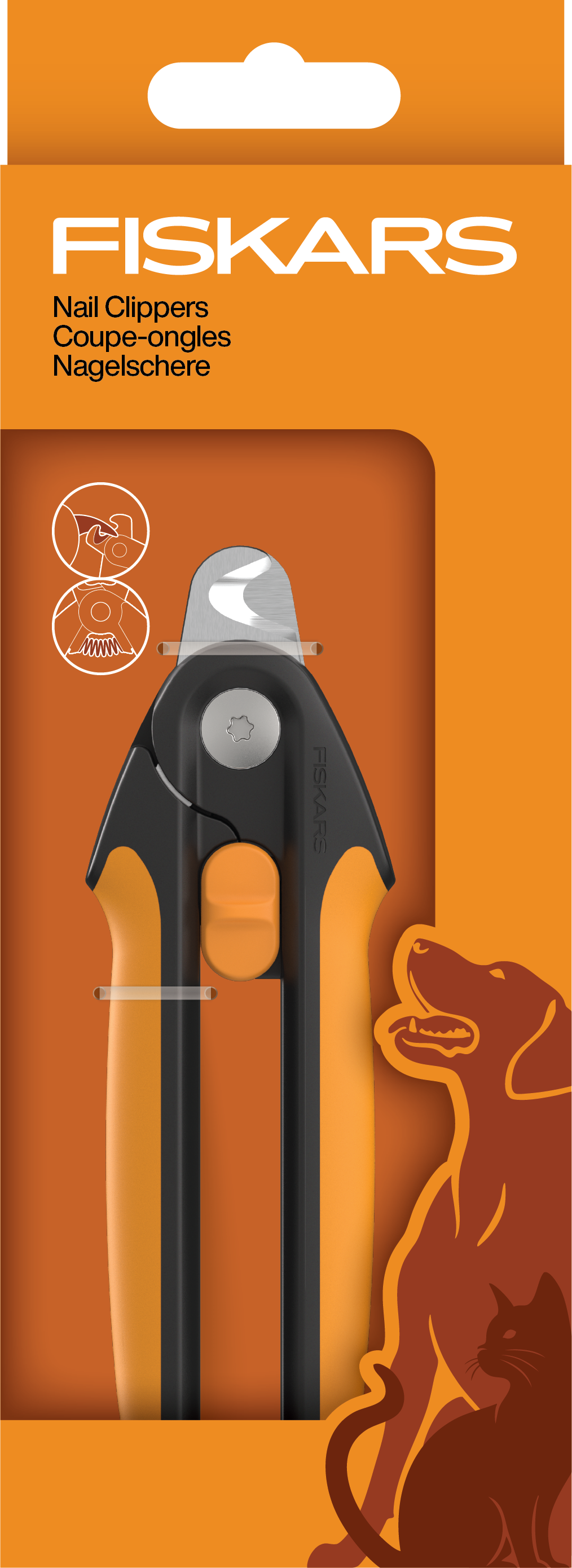 Fiskars Klotang for mellomstore og store hunder | ZOO.se.