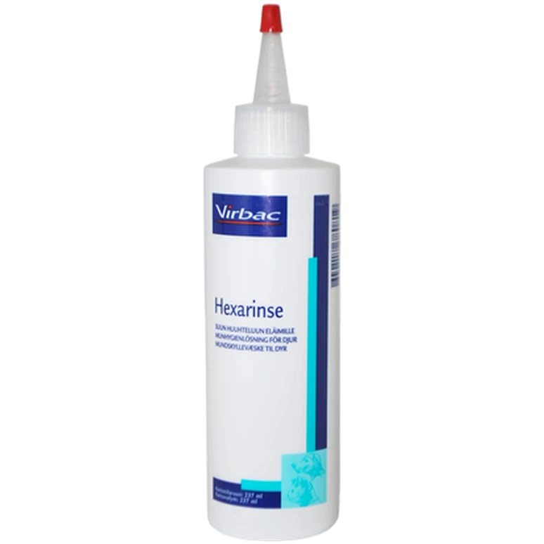 Virbac Hexarinse Suuvesi 237ml | ZOO.fi