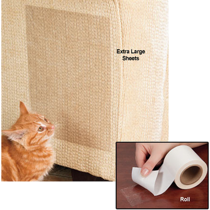 Sticky Paws Strips på rull - Antiklorestrips for katter 10m | ZOO.no