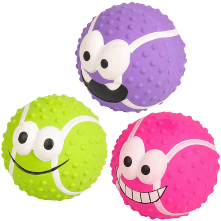 Flamingo Latex Laughing Ball Mix 10 cm | ZOO.fi