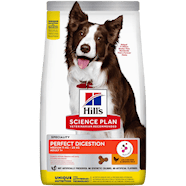 Adult Perfect Digestion Medium Chicken Rice Dry Dog Food ZOO fi